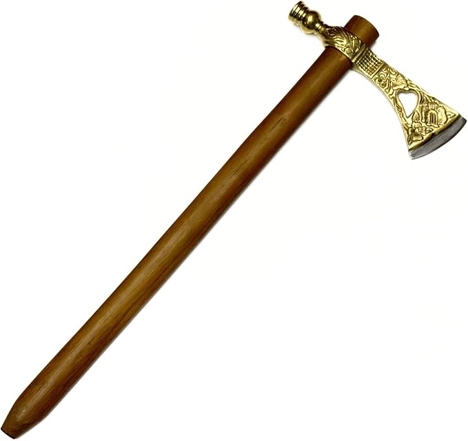 Amazon.com : Leather Unlimited Engraved Brass Tomahawk… : Sports & Outdoors