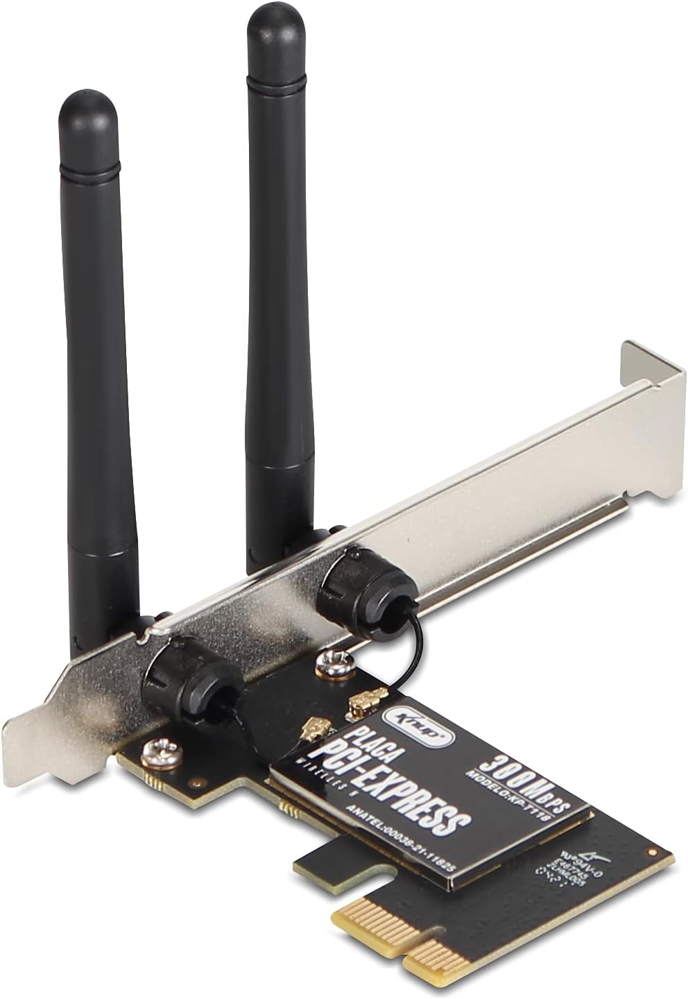Placa de Rede WiFi/Bluetooth - Mini PCI-E - Intel Wireless-AC 7260 (p ...