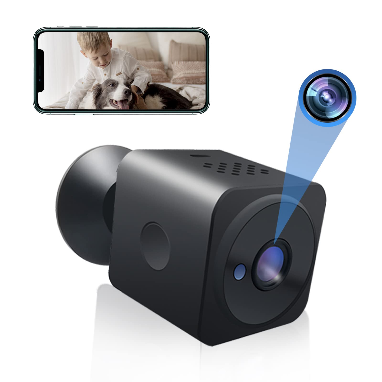 Amazon.com : Hidden Camera Spy Camera Hidden Camera with Audio for ...