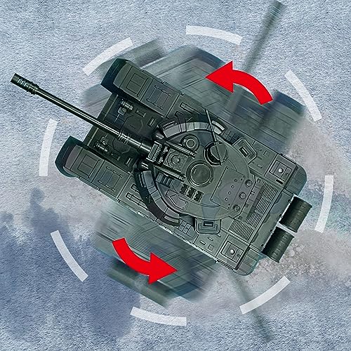 1:28 Scale RC Tank, 9-Channel Remote Control Tank - Scale Model Kits ...