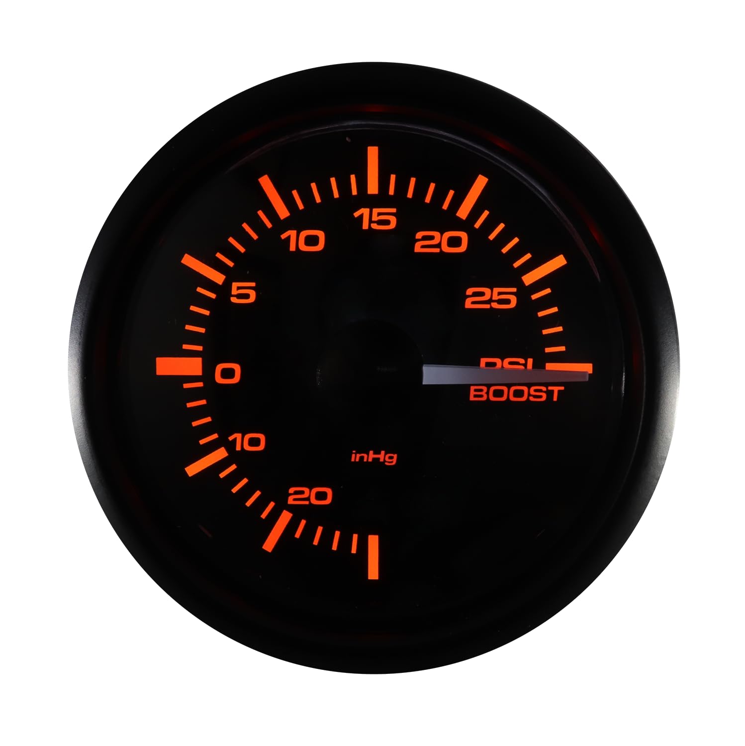 Turbo Boost Meter With Sensor MOTOR METER RACING 52mm Electrical Turbo ...