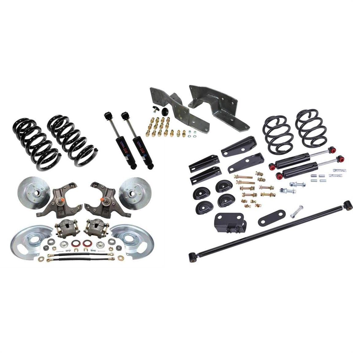 Amazon.com: 1965-70 Compatible with Chevy C10 Front and Rear Suspension ...