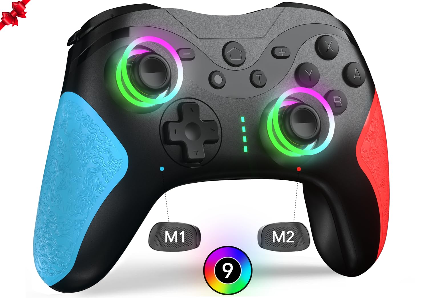 Amazon.com: Wireless Switch Pro Controller 1000mAh for Nintendo Switch ...