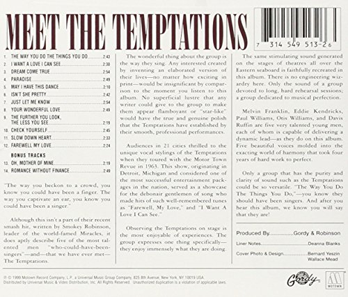 Meet The Temptations (Remastered) - Want It All