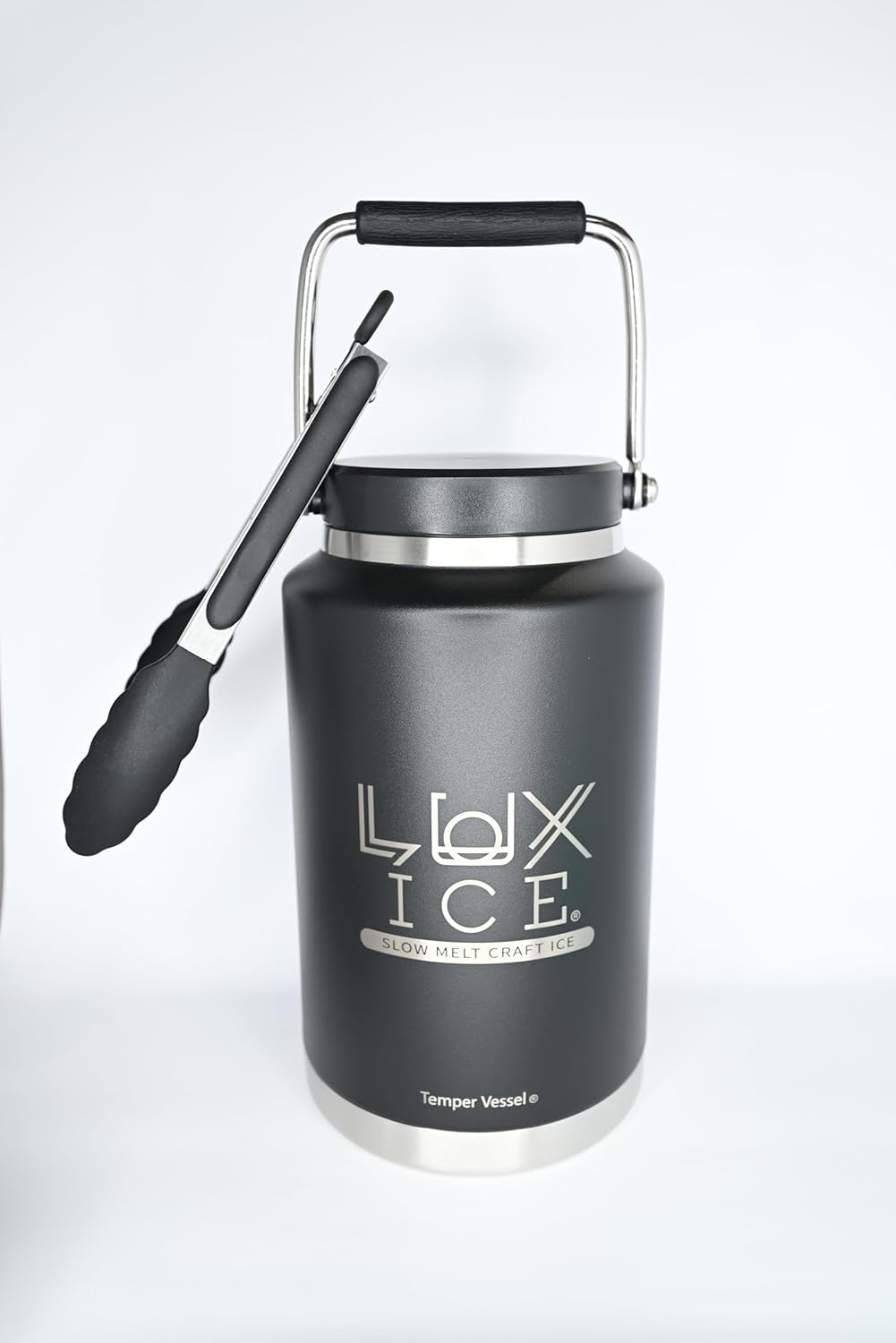 Amazon.com: Lux Ice -Stainless Steel, Slow Melt, Craft Ice Temper ...