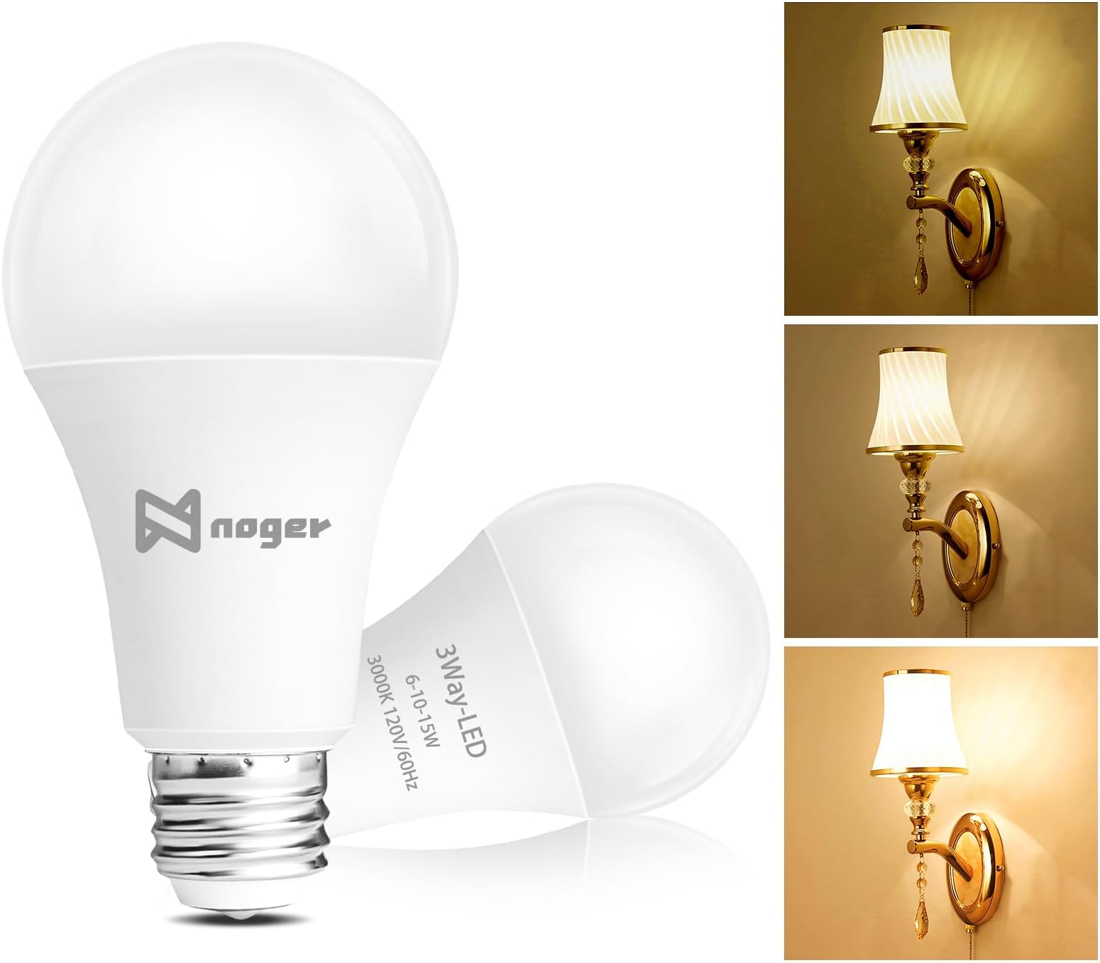 Philips 556944 Led 40/60/100W A21 Trilight Soft White (2700K), LED ...