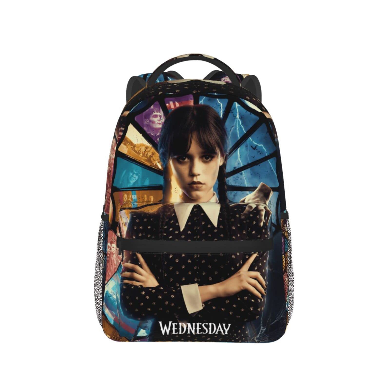 Wednesday Backpack Laptop Backpack Girl Boy Lightweight Backpacks ...