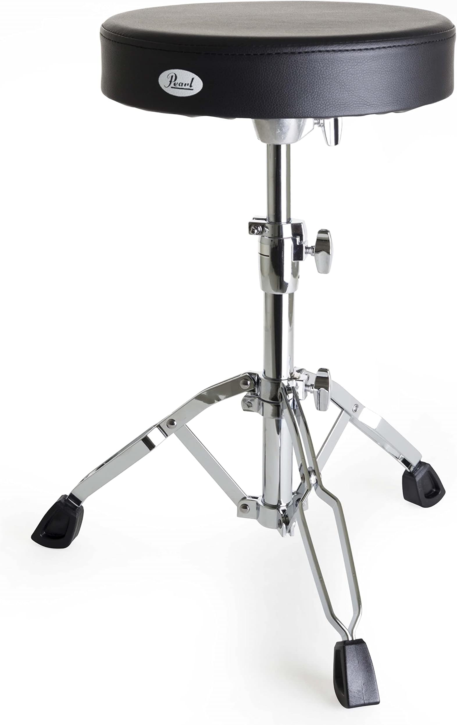 Pearl Drum Stool D-50 - Height Adjustable Drum Throne with Round Vinyl ...
