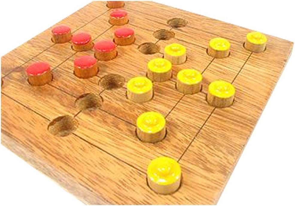 Amazon.com: Nine Men's Morris or Merrelles Game, Tactile, for The Blind ...
