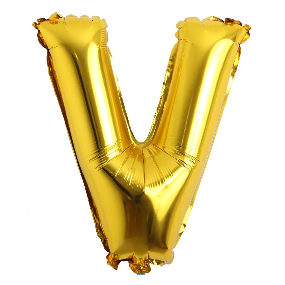 16 inch gold letter balloons online