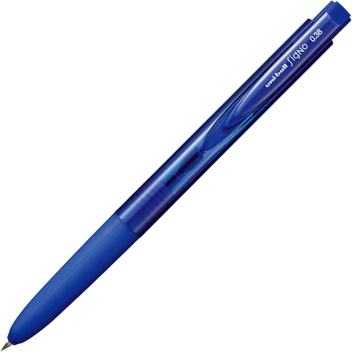 Uni Ball Signo Knock Ballpoint Pen RT1 0.38mm Color, Blue (UMN15538.33 ...