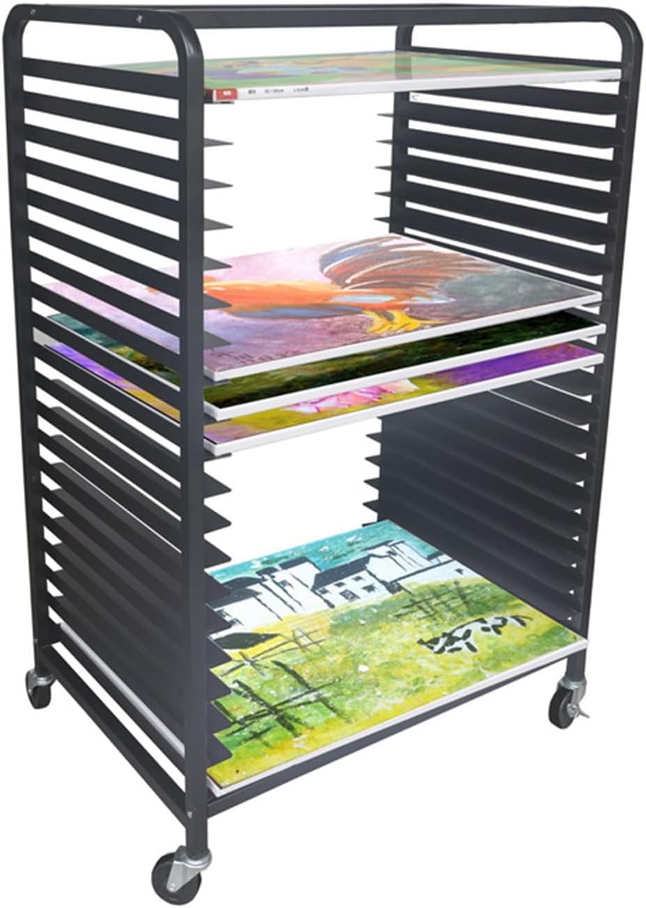 Amazon.co.jp: Art Drying Rack - Classroom Art Drying Rack, Sturdy Paint ...