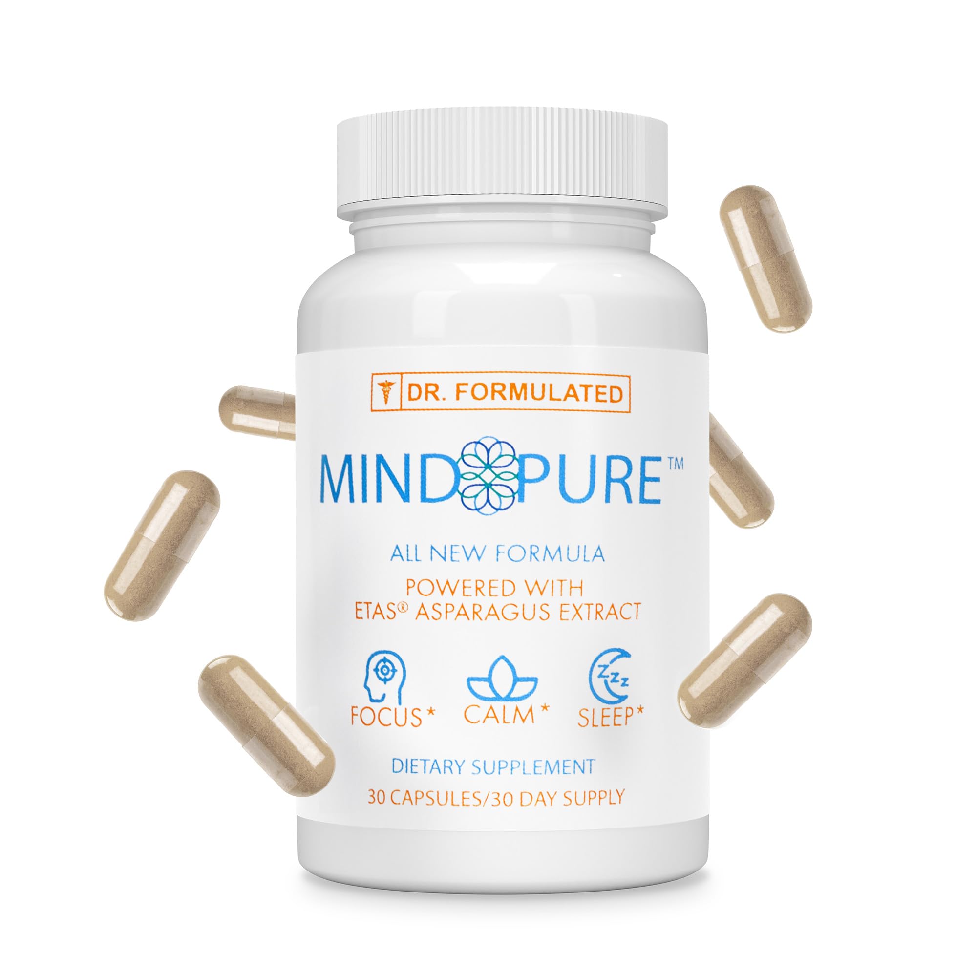Amazon.com: MindPure - Focus Supplement for Mental Wellness, Brain ...