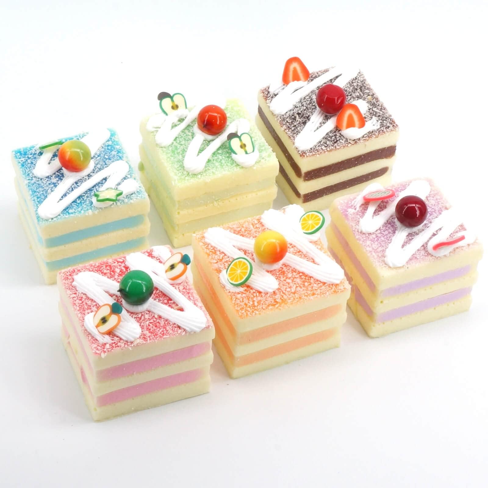 Amazon.com: Nice purchase 2pcs Artificial Food Bread Tart Pie Dessert ...