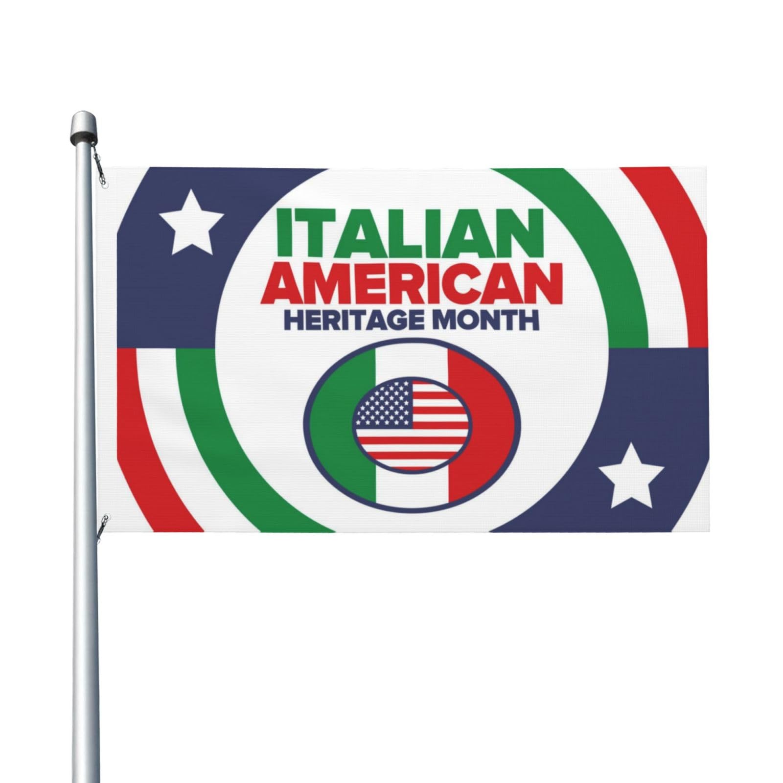 Italian American Culture Flags Italian Flag Raising At Town Hall Kicks