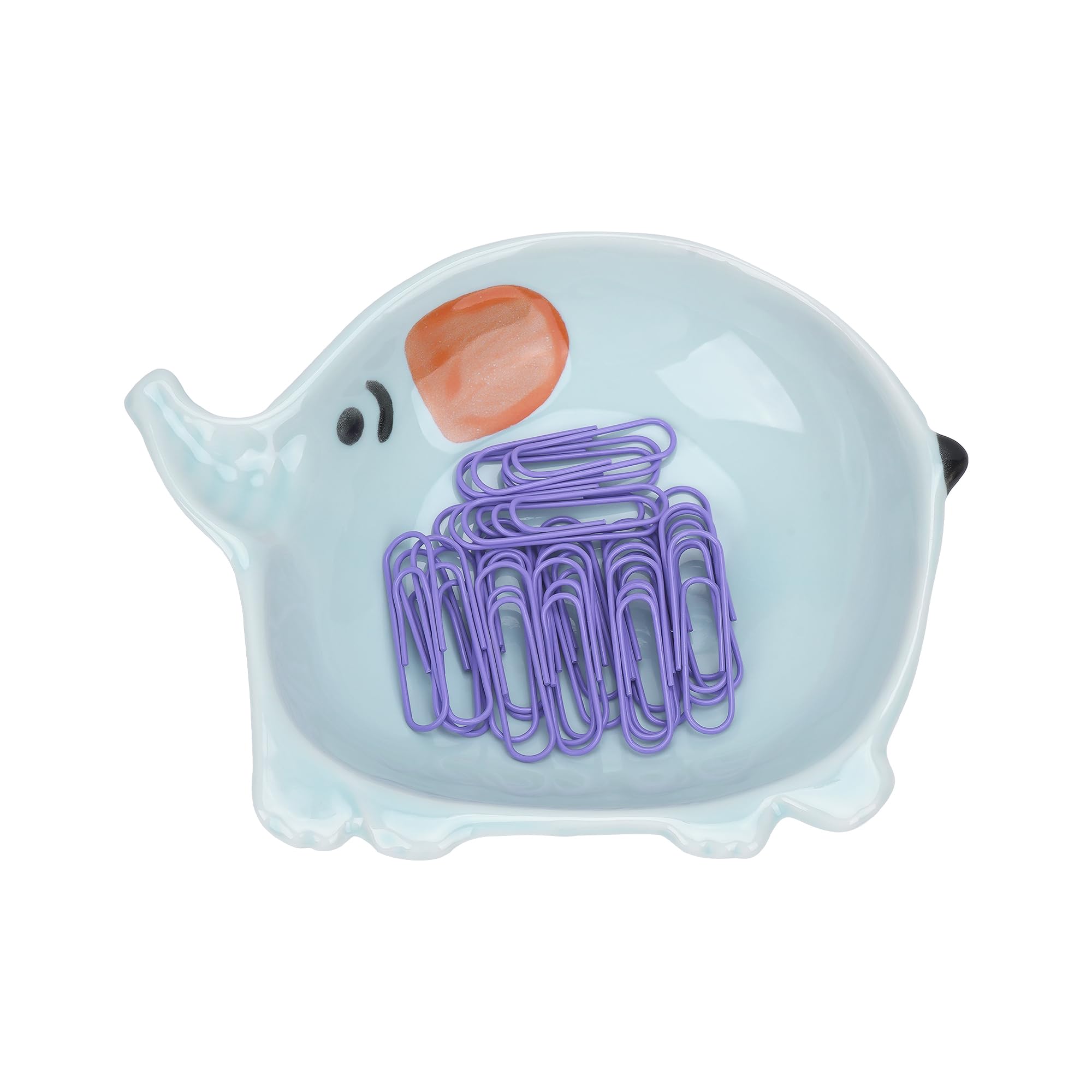 Amazon.com : CAIRIAC Paper Clip Holders Ceramic Paperclip Holder ...