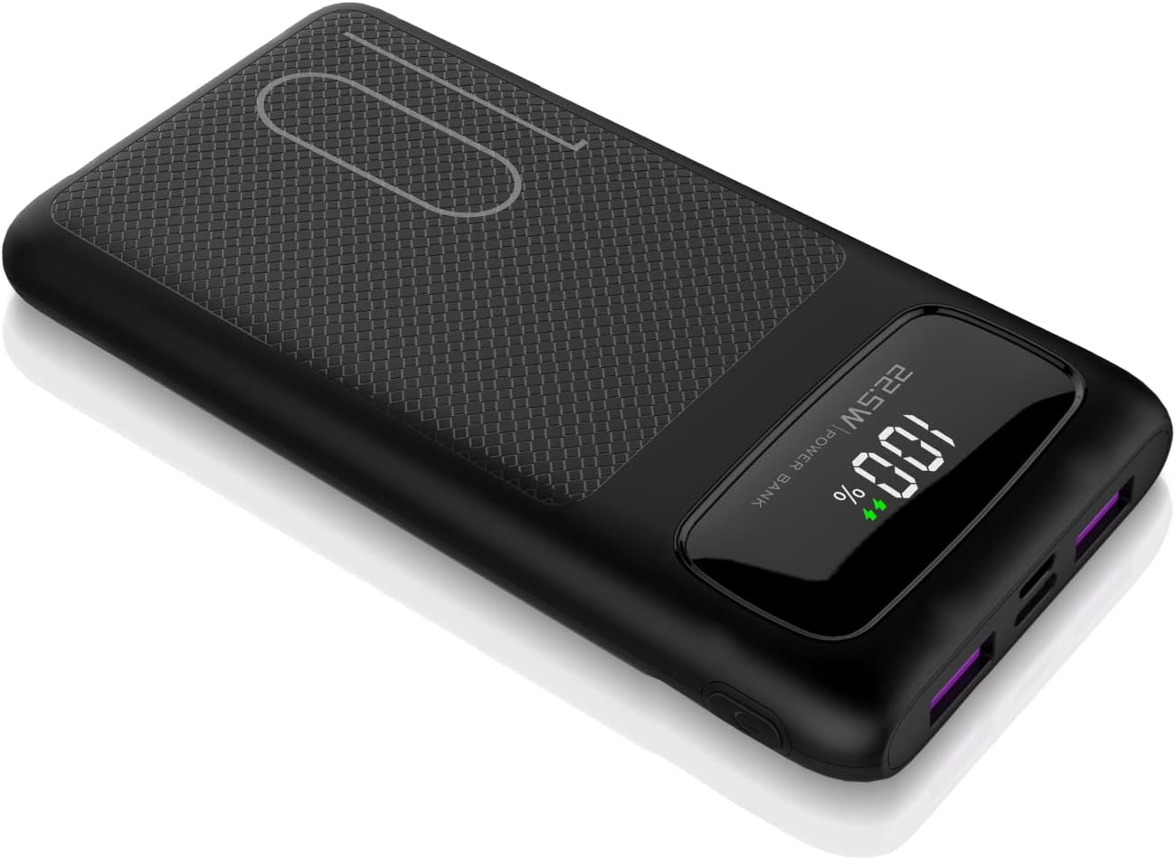SWAREY Power Bank 10000mAh Portable Charger Fast Charging Powerbank ...