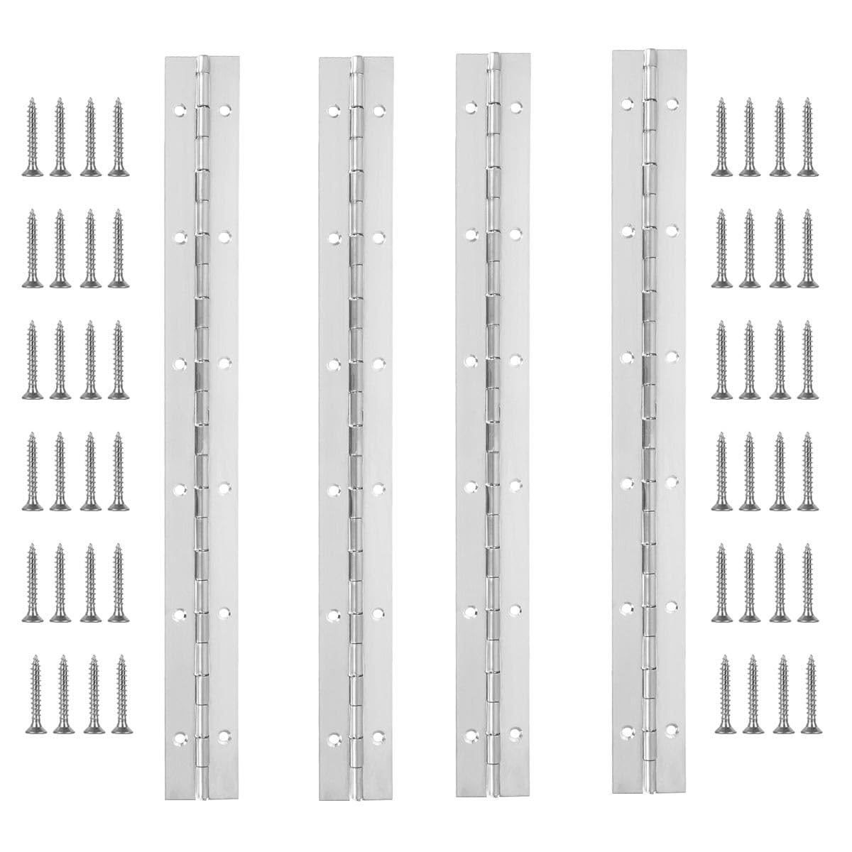 Snapklik.com : 4PCS Piano Hinge 12 Inch Heavy Duty Piano Hinge ...