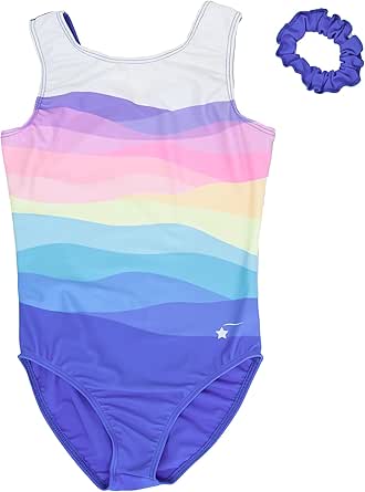 Amazon.com: Destira Gymnastics Leotards for Girls, In The Clouds ...