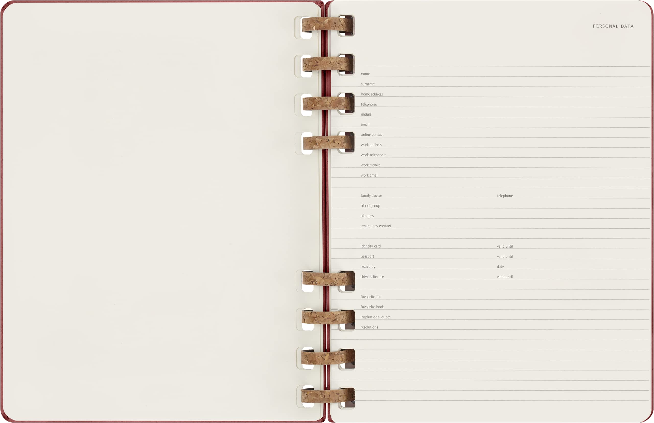 Moleskine Undated Planner, 12-Month Spiral Planner with Hard Cover ...