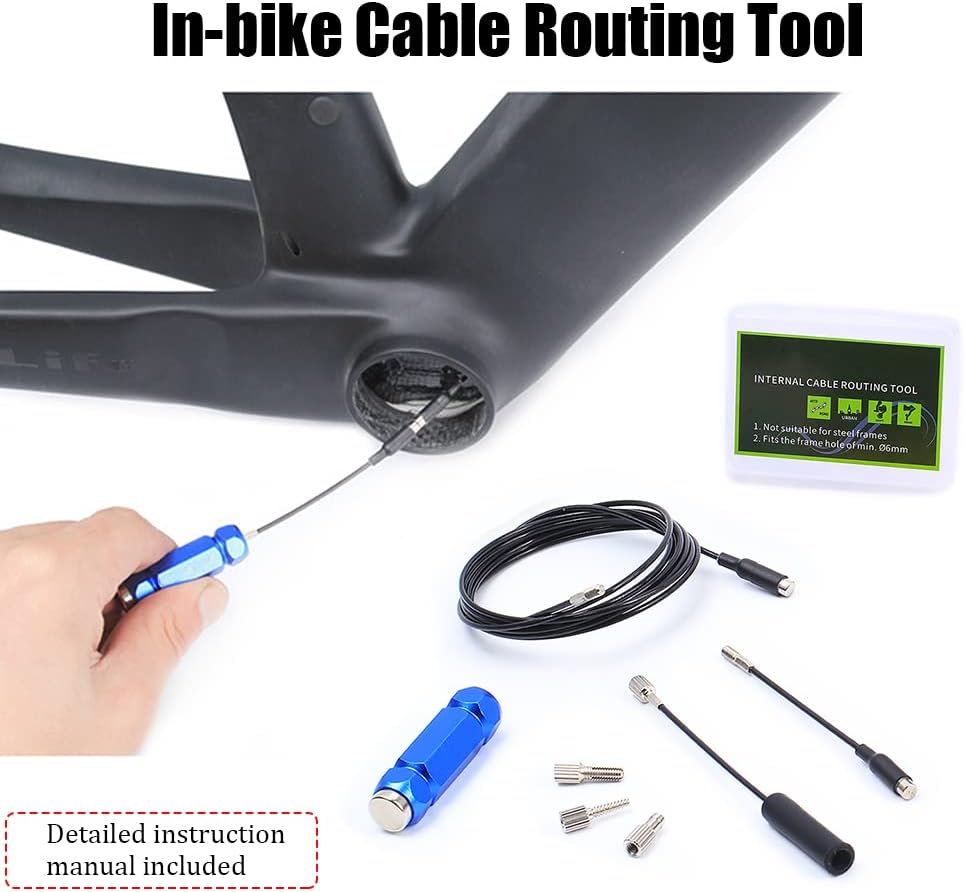 CJBIN Internal Cable Routing Kit, Portable Bicycle Internal Cable ...