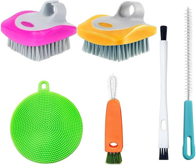 Amazon.com: DXary Vegetable Brush Set, Fruit Brushes Potato Scrubber ...