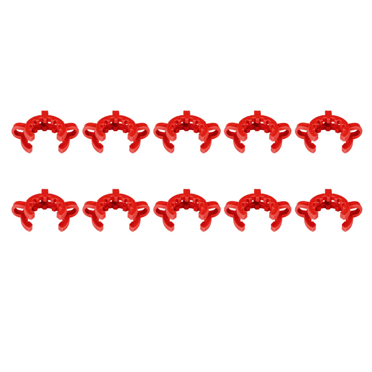 Amazon.com: stonylab Plastic Joint Clips, 10 pcs 29mm Lab Keck Clamp ...