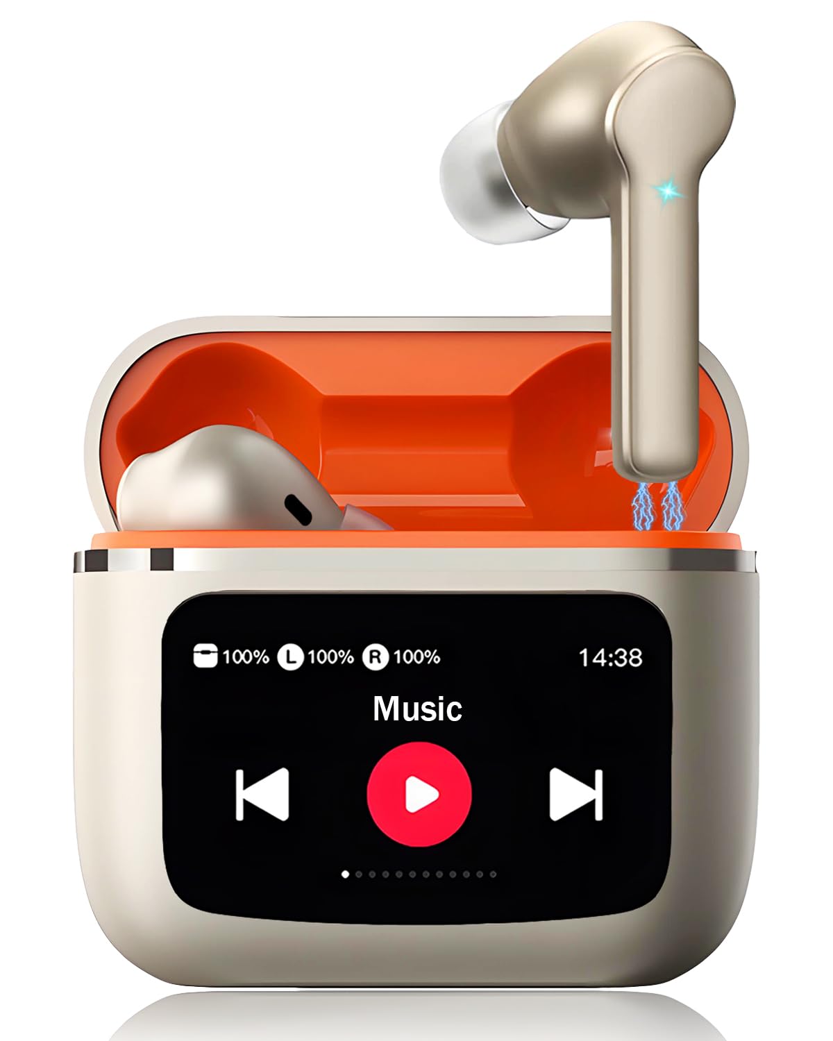 Amazon.com: KUIZNE Wireless Earbuds, Bluetooth 5.3 Headphones HiFi ...