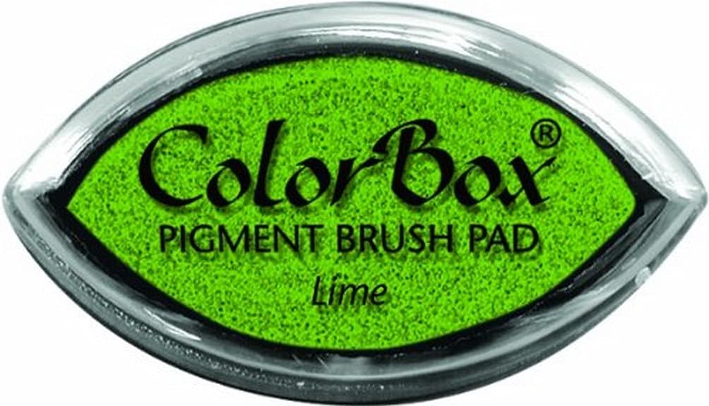 Amazon.com: CLEARSNAP ColorBox Cat's Eye Ink Pad, Lime : Arts, Crafts ...