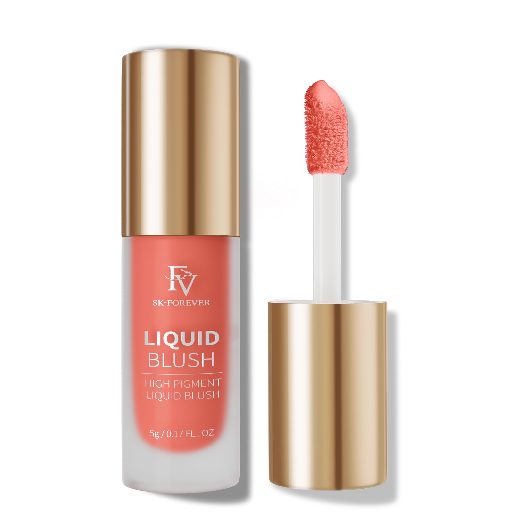 Amazon.com : FV Liquid Blush, Long Lasting & Blendable Liquid Blush for ...