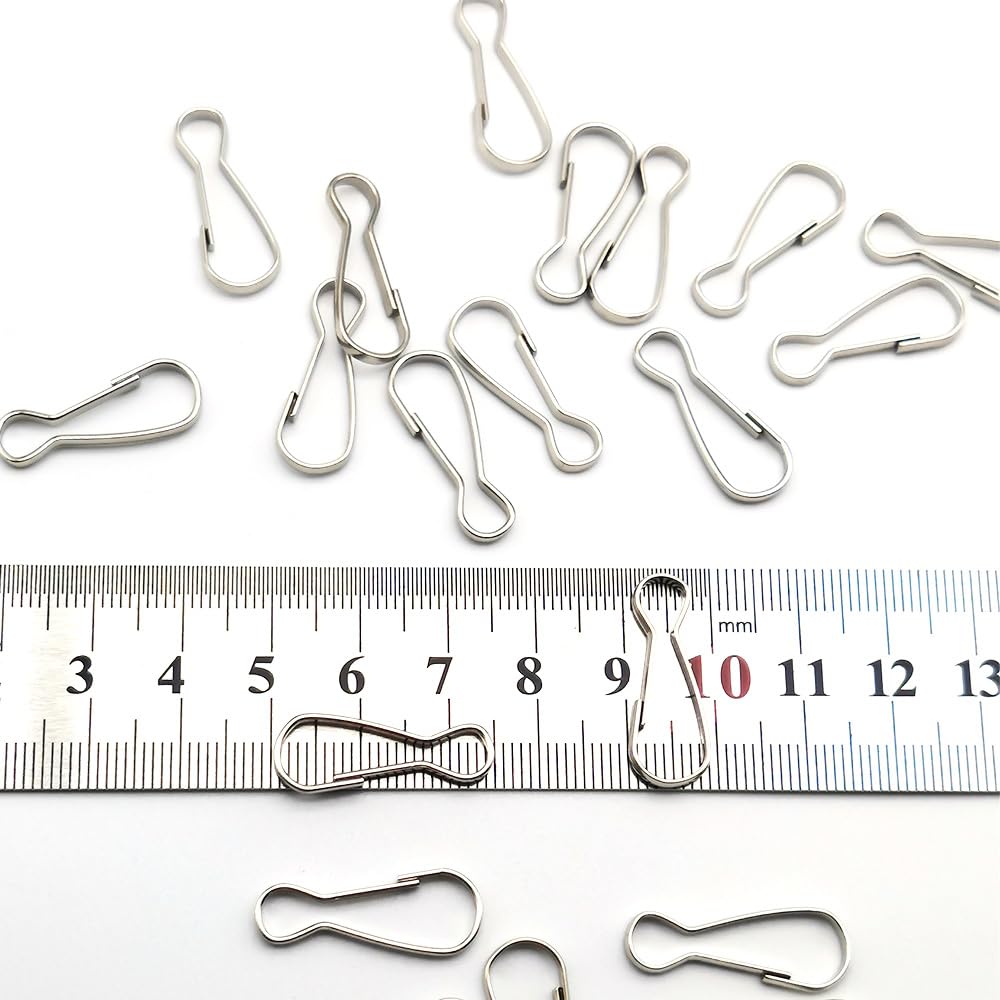 Snapklik.com : Metal Spring Lanyard Hook Lanyard Snap Spring Hooks For ...