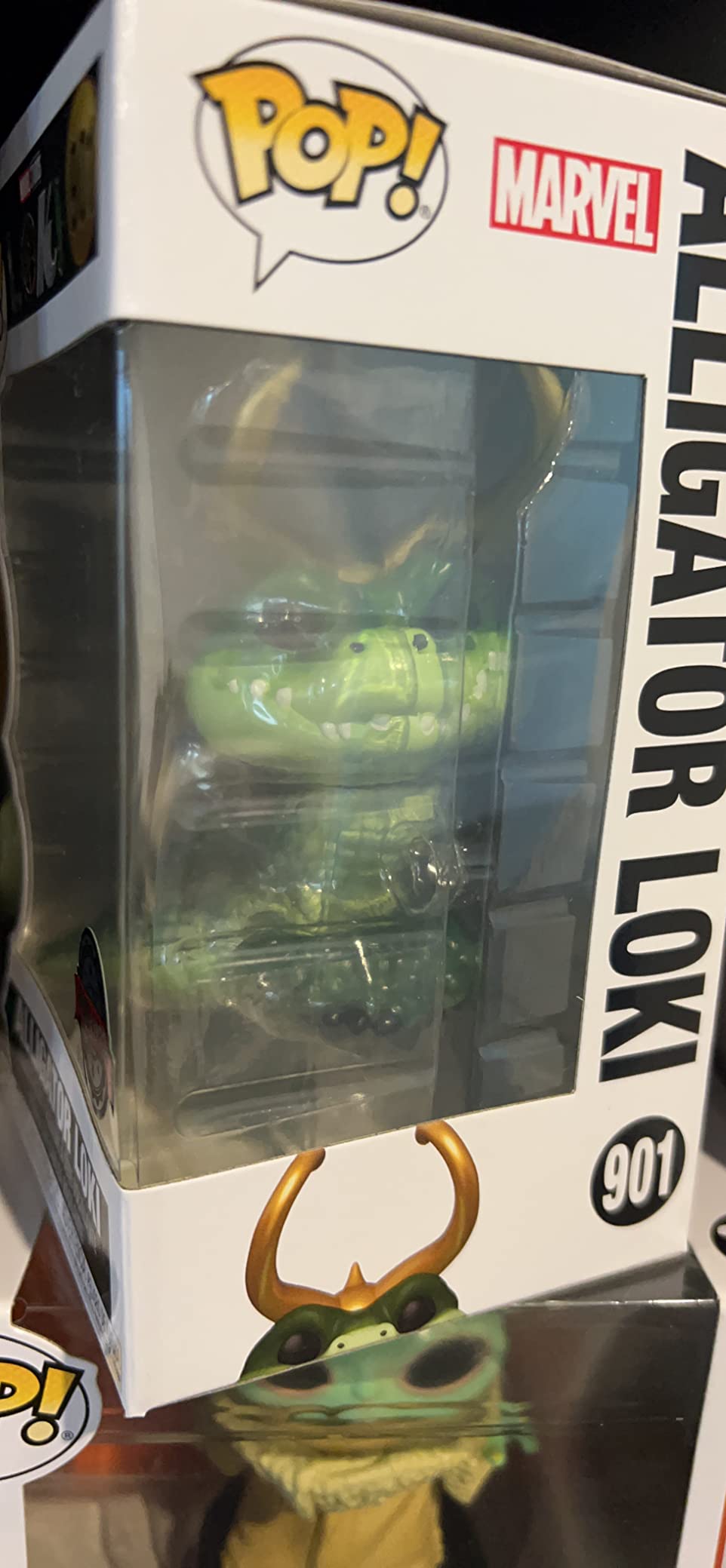 Funko PoP! Loki - Alligator Loki Vinyl Figure, 7.60 cm Height : Amazon ...