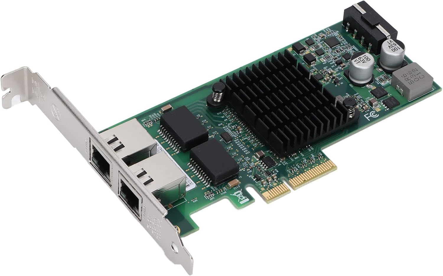 Amazon.com: FOSA 10/100/1000Mbps Adaptive PC Network Card 82576 4 PCle ...