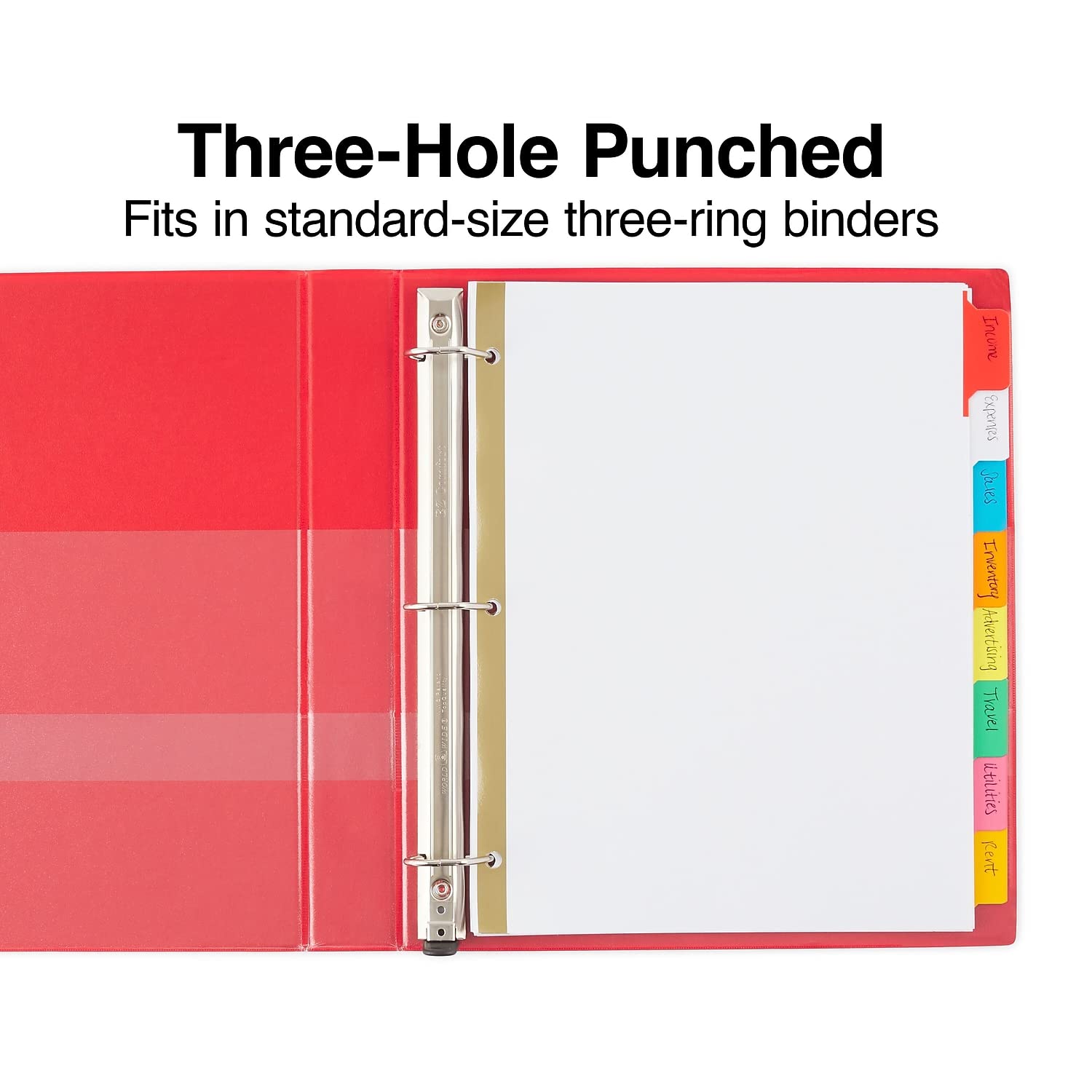 Binder Dividers Staples