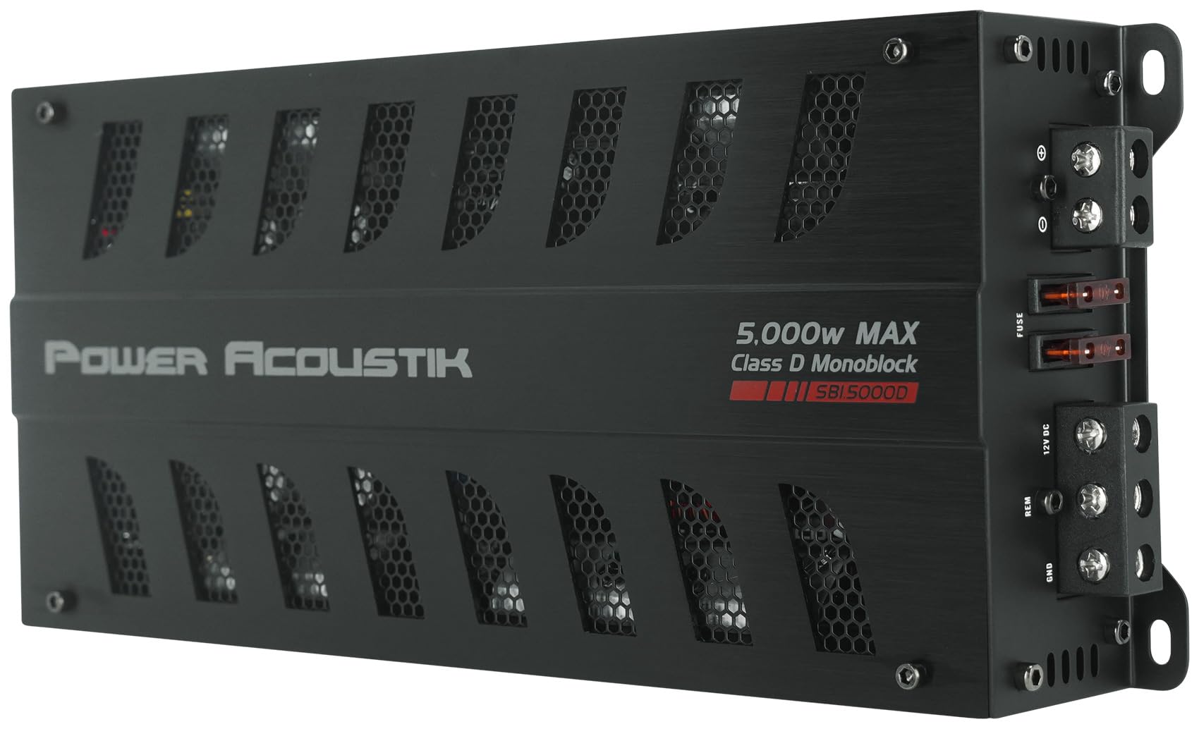 Snapklik.com : Power Acoustik SB1-5000D 5000W Max Mono Car Amplifier
