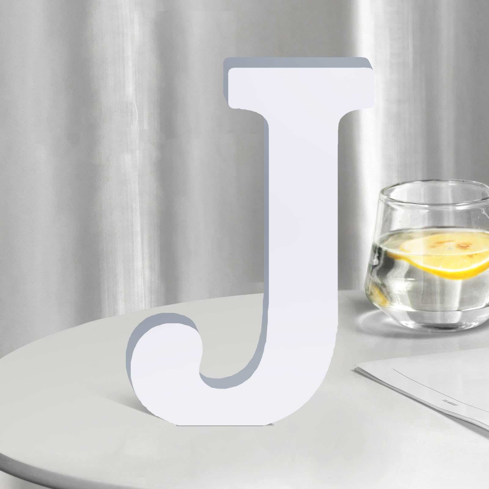 Amazon.com: White Wooden Letters 8 Inch for Wall Decor,Large Unfinished ...