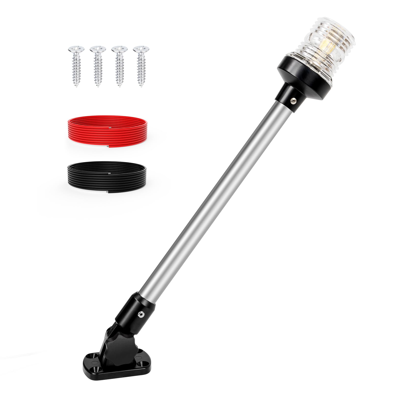 Ip67 Waterproof Navigation Light 16" RGBW Anchor & Stern Light For ...
