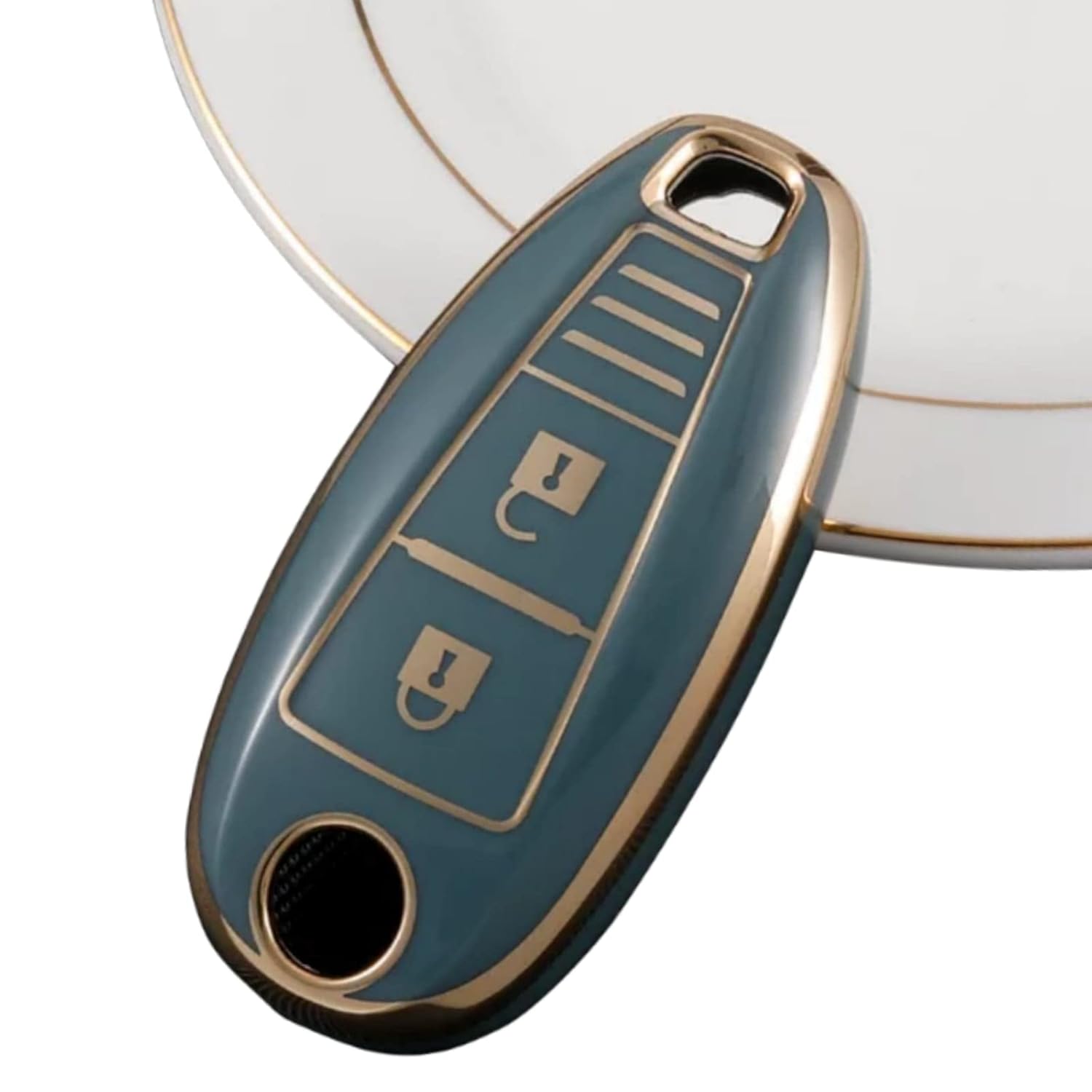 care-car-key Replacement Key Shell TPU Key Cover Compatible with Suz 2 ...