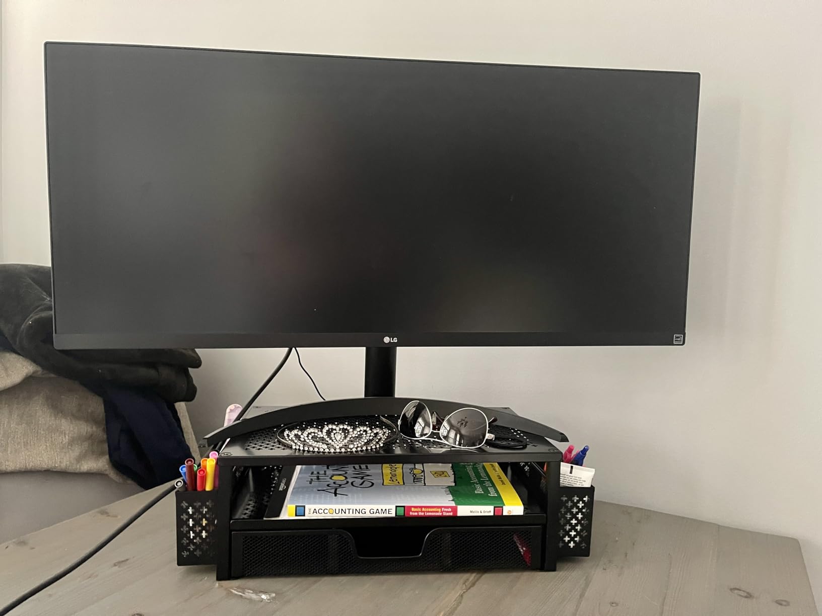 $7/mo - Finance Simple Trending 2 Tier Metal Monitor Stand Monitor ...