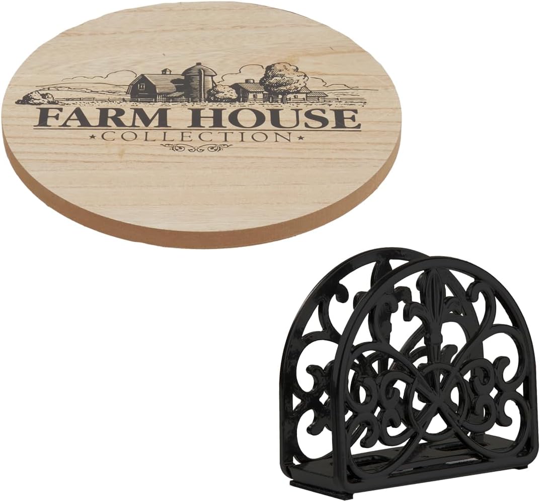 Amazon.com: Cast Iron Kitchen Pantry Ware Bundle (2 Piece Set) In Matte ...