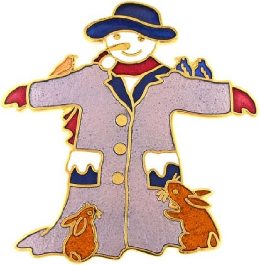 Amazon.com: Daralis Snowman Dressed as Scarecrow Rabbits and Birds ...