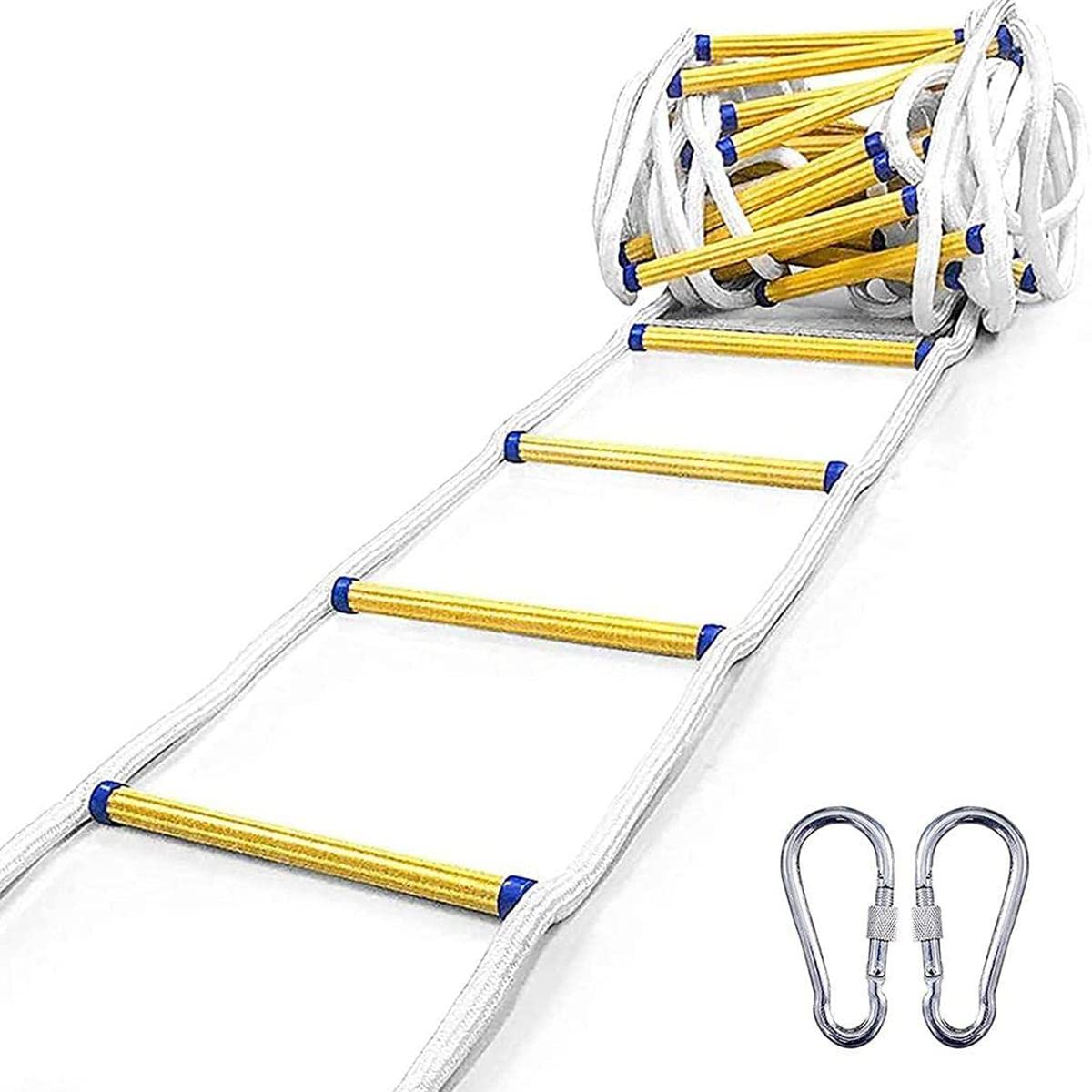 Buy VIIPOO Rope Ladder Fireproof, Rope Ladder Rescue Ladder Emergency ...