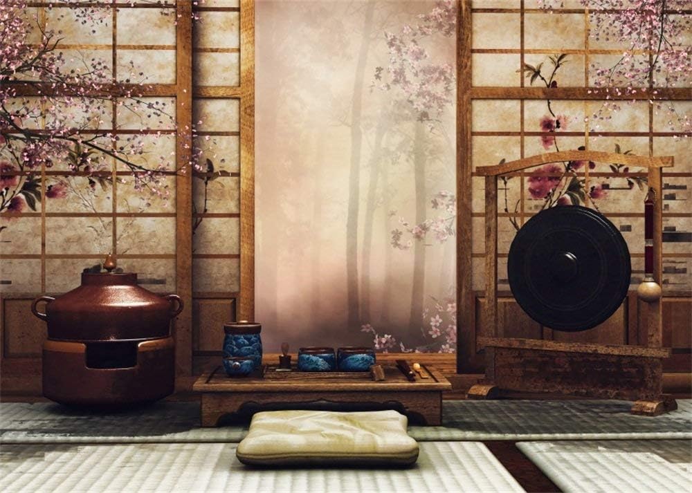 10X8FT Japanese Backdrop Tea Ceremony Backdrops for Photographers ...