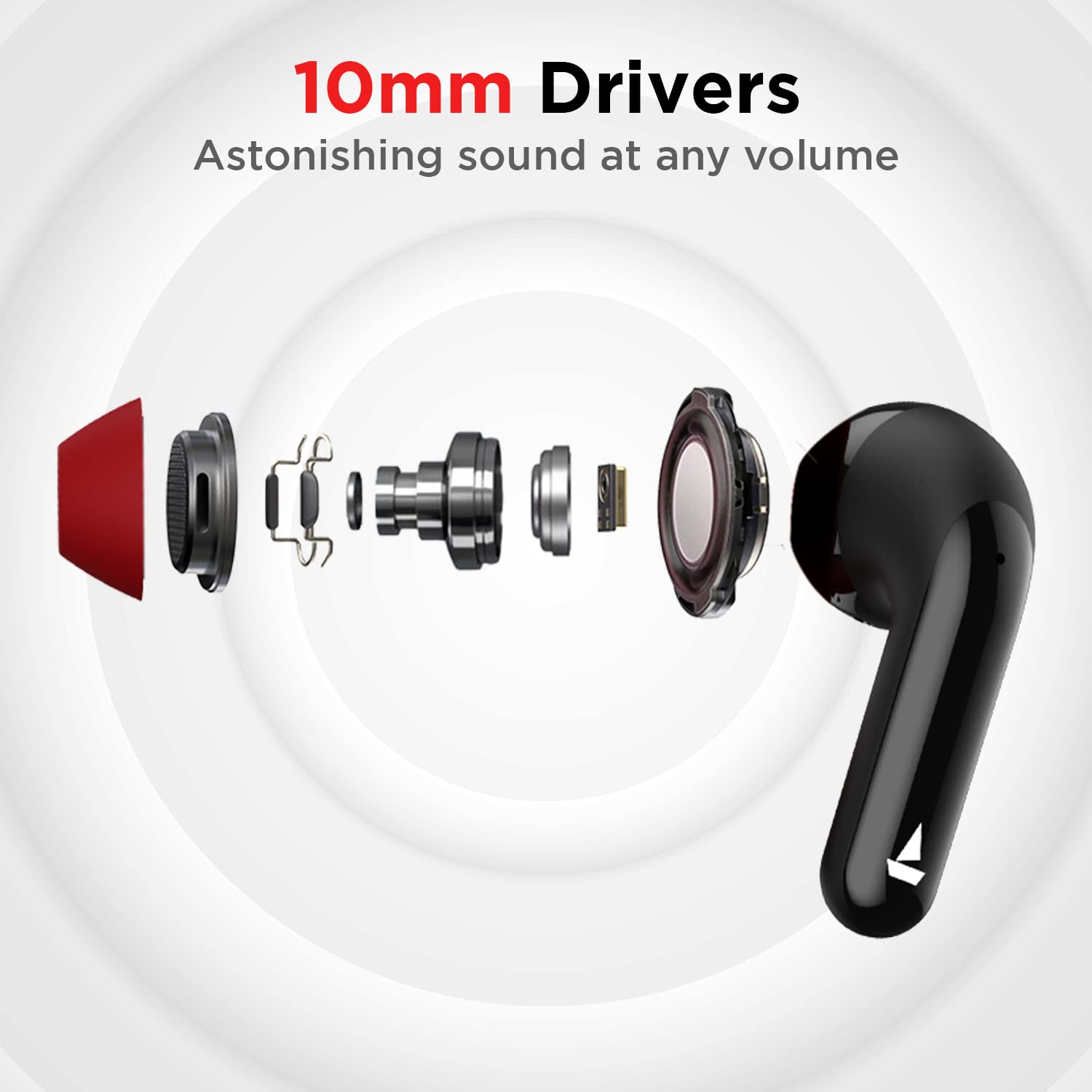 Buy boAt Airdopes 175 True Wireless Earbuds with Quad Mics ENx ...