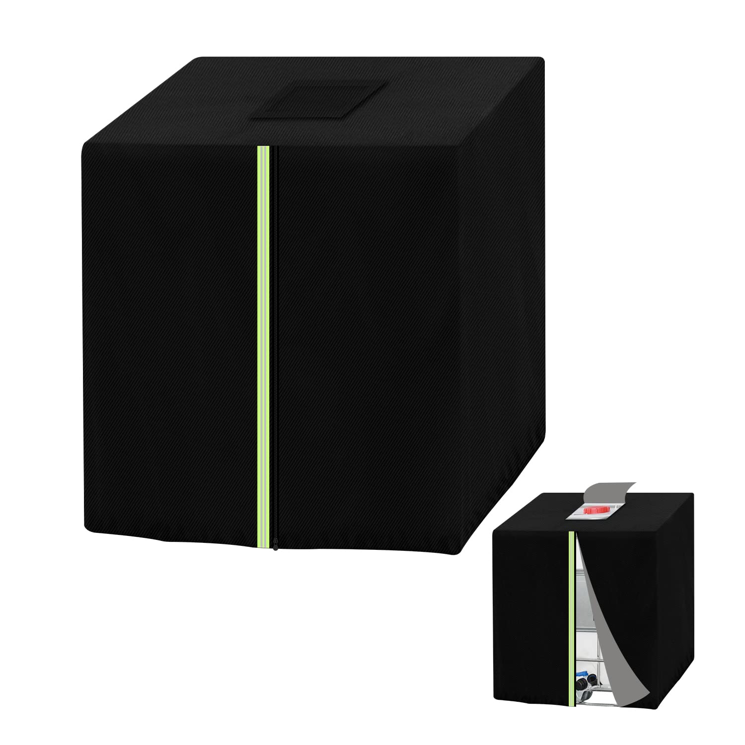 Buy IBC Tote Cover for 275 Gallon (1000L), Outdoor IBC Ton Barrel Rain ...