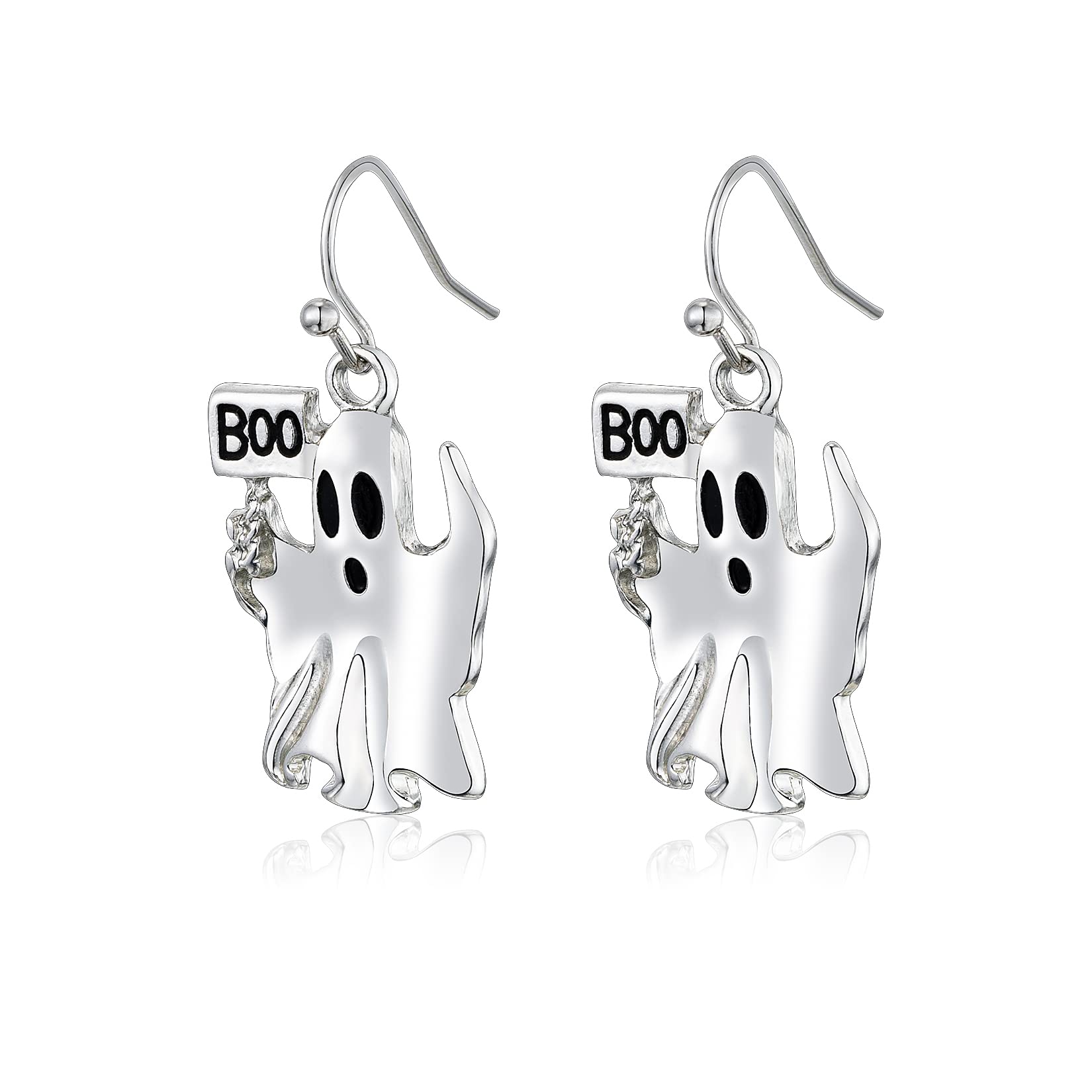 Amazon.com: RareLove Halloween Costumes Earrings Boo Ghost Cute Dangle ...