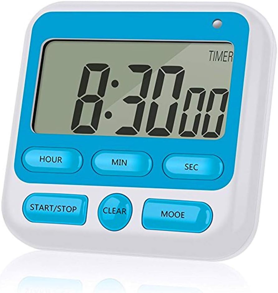 Amazon.com: Upgraded Digital Kitchen Timer, ON/Off Switch, 12/24 Hour ...