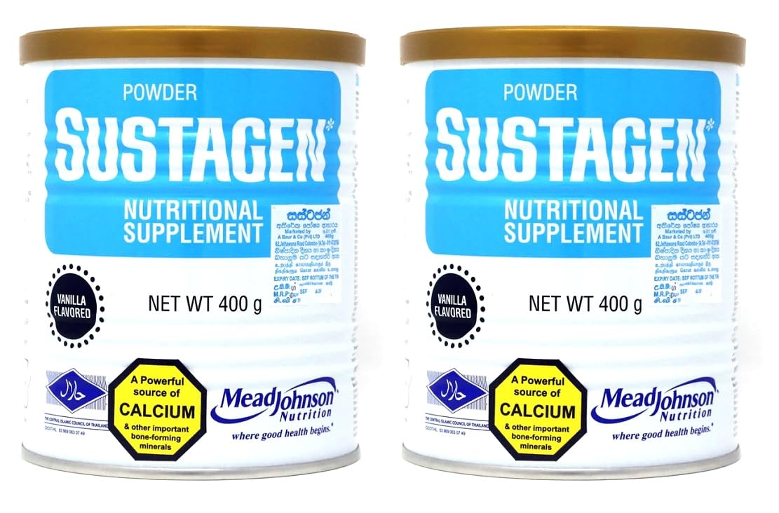 Amazon.com : Sustagen Nutritional Supplement Milk powder ( Vanilla ...
