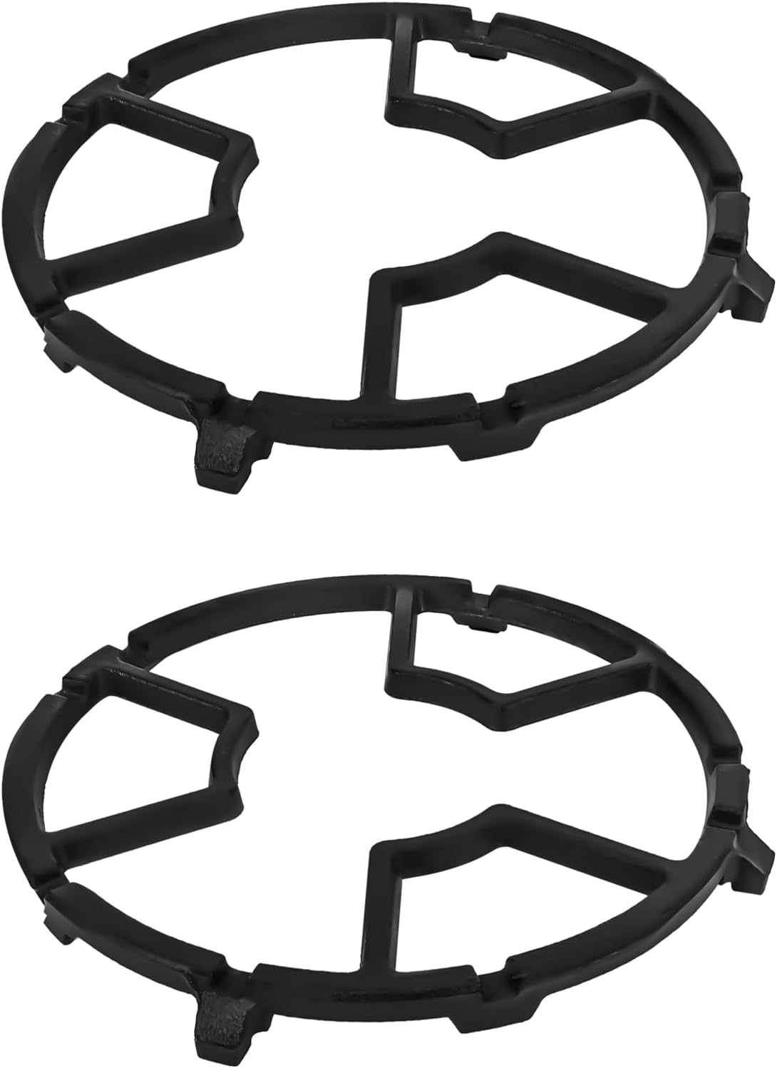 Amazon.com: DODAMOUR 2 Pack Cast Iron Wok Ring, Non Slip Wok Support ...