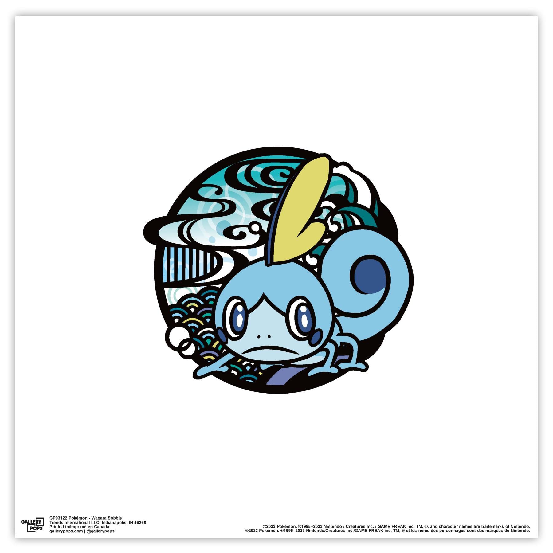 Amazon.com: Trends International Gallery Pops Pokémon - Wagara Sobble ...